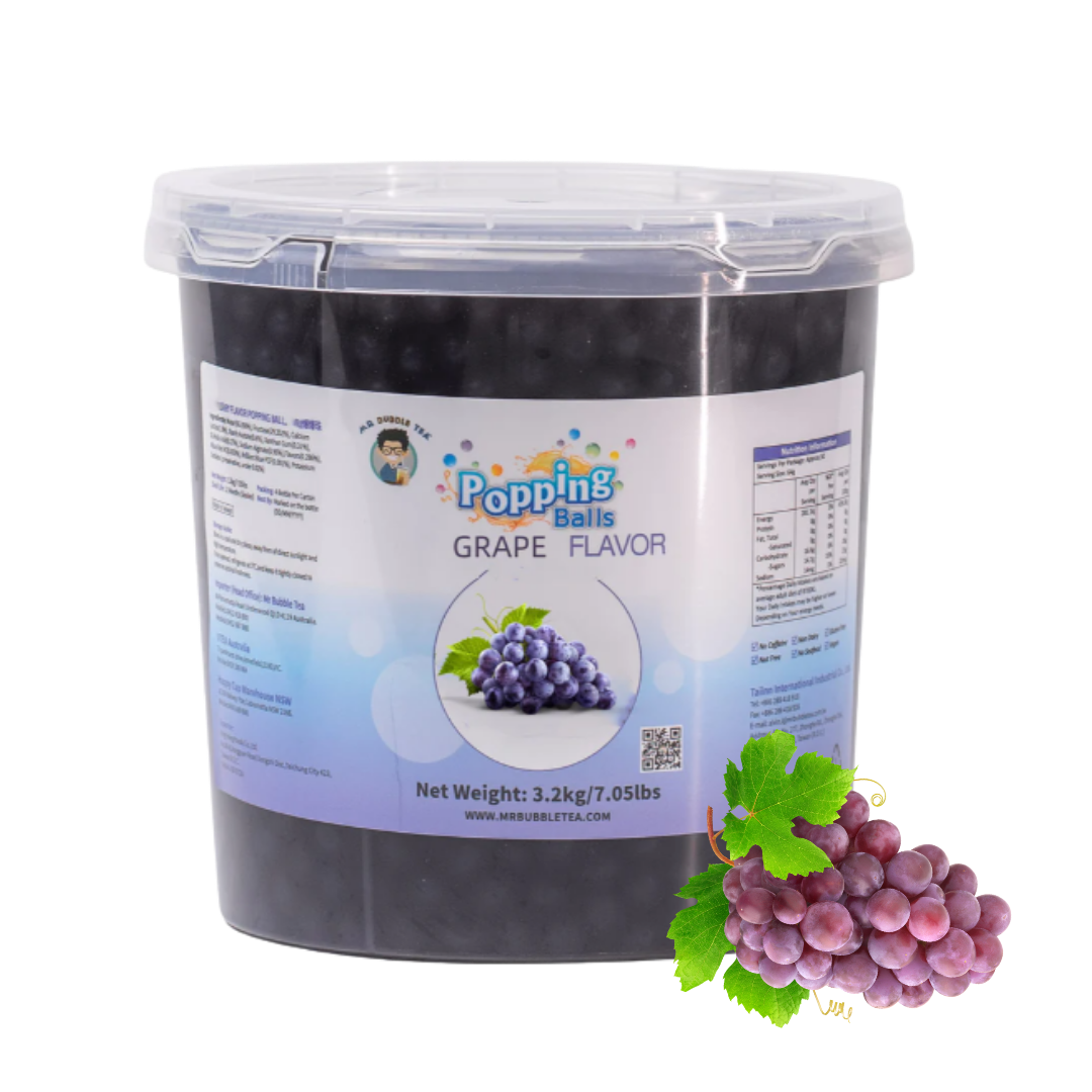 Grape Flavor Popping Ball | Popping Boba | UTea Australia – Utea ...
