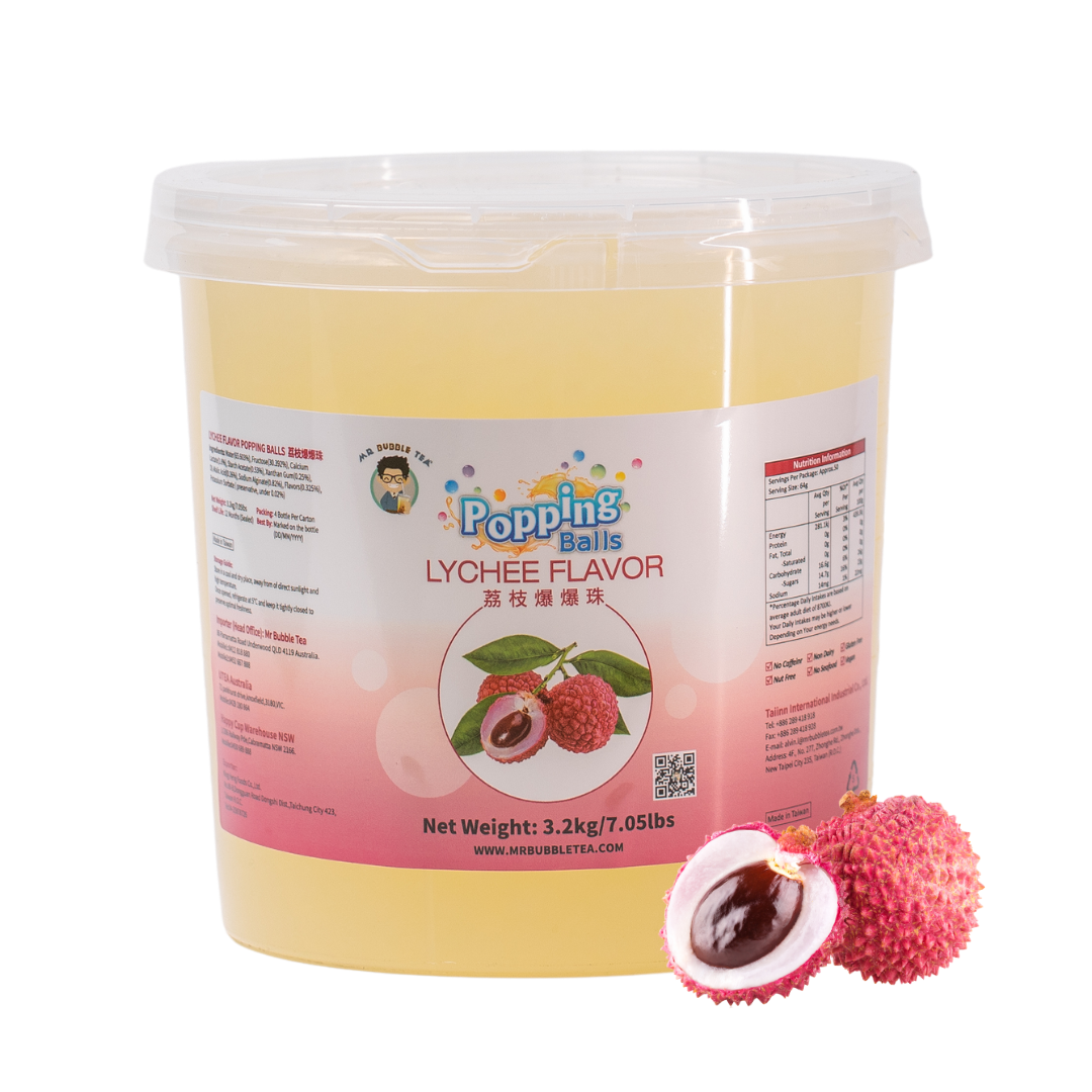 Lychee Flavor Popping Ball (3.2kg) – Utea Australia Retail